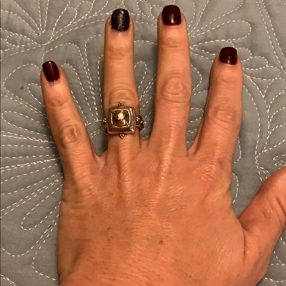Brighton | Jewelry | Brighton Sterling Silver And Gold Ring | Poshmark